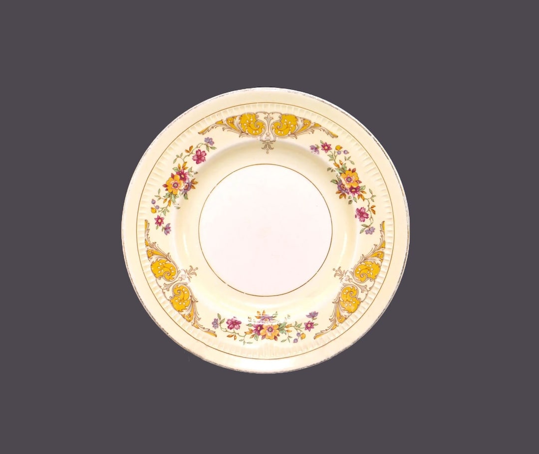 John Maddock Florine Art-deco Luncheon Plate Made in England. - Etsy