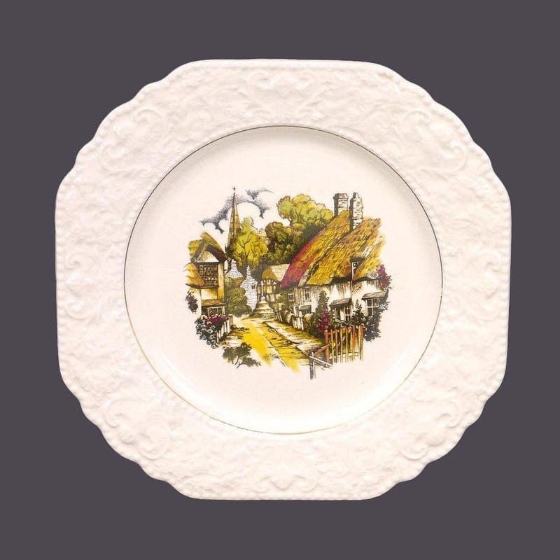 Cottage Plates - Etsy