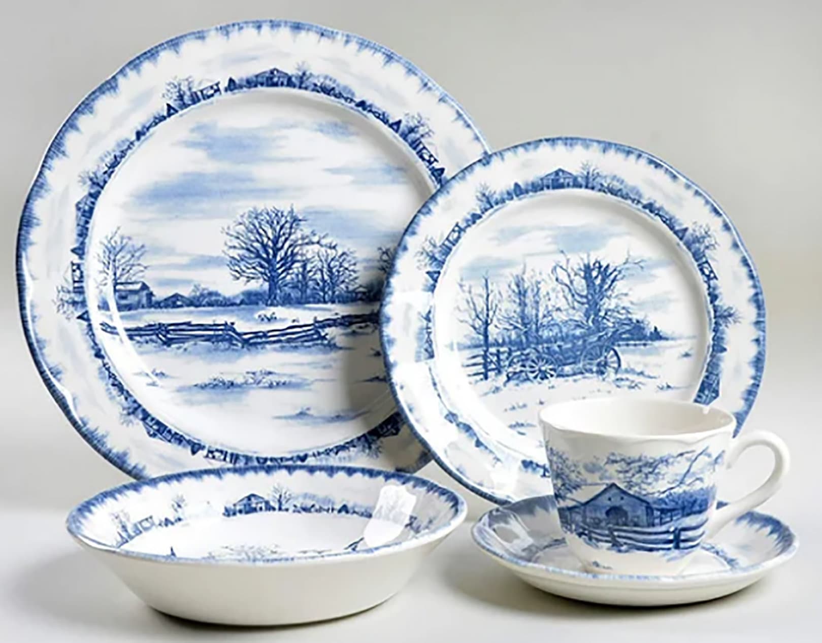 International Tableworks Riverwood tableware made in England. Choice of ...