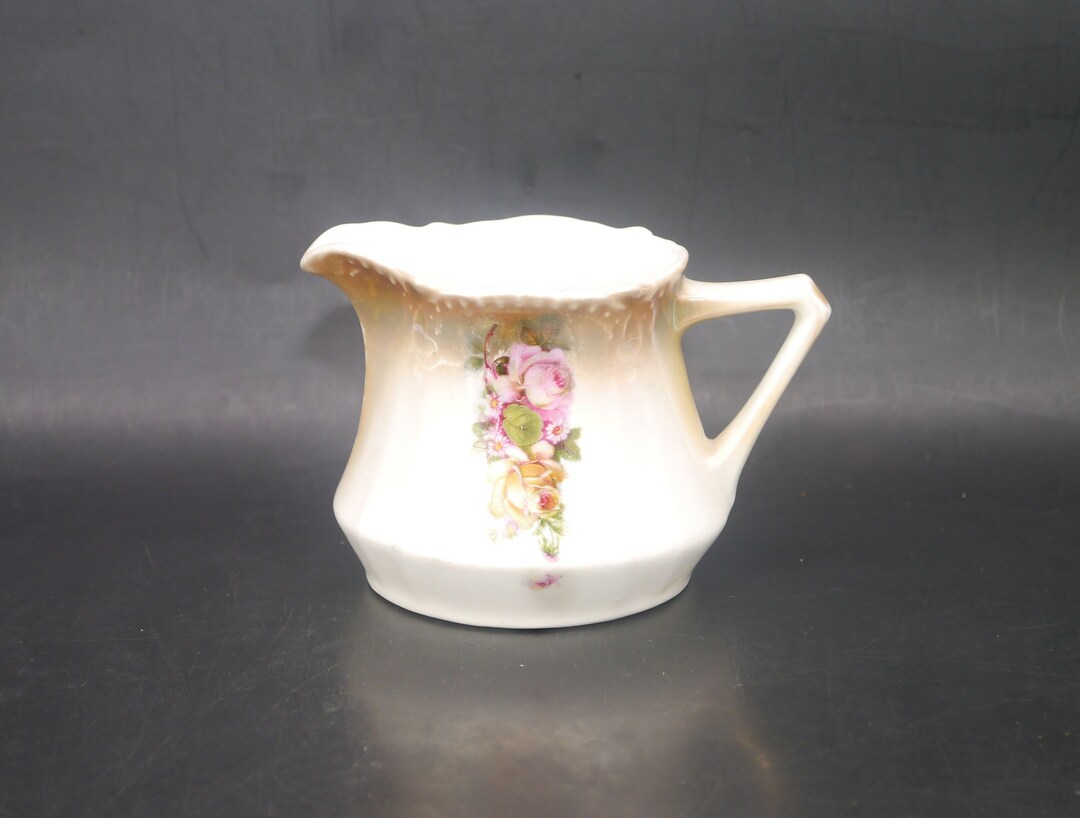 Zwickau Porcelain Factory | ZPF Germany Creamer or Milk Jug. Pink ...