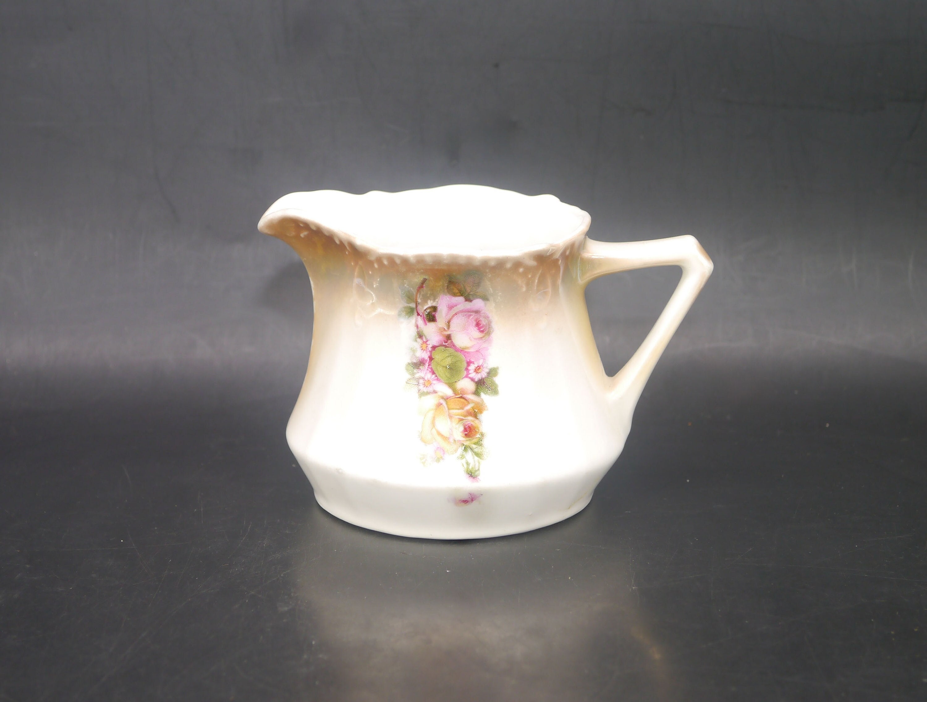 Zwickau Porcelain Factory | ZPF Germany creamer or milk jug. Pink ...