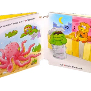 Vintage Sesame Street Letter O Book: Interlocking Abcs Muppets Series ...