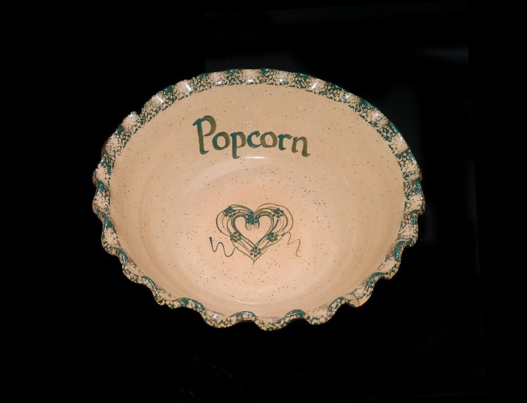 Three Rivers Pottery Amy Popcorn Serving Bowl. American Art - Etsy Canada