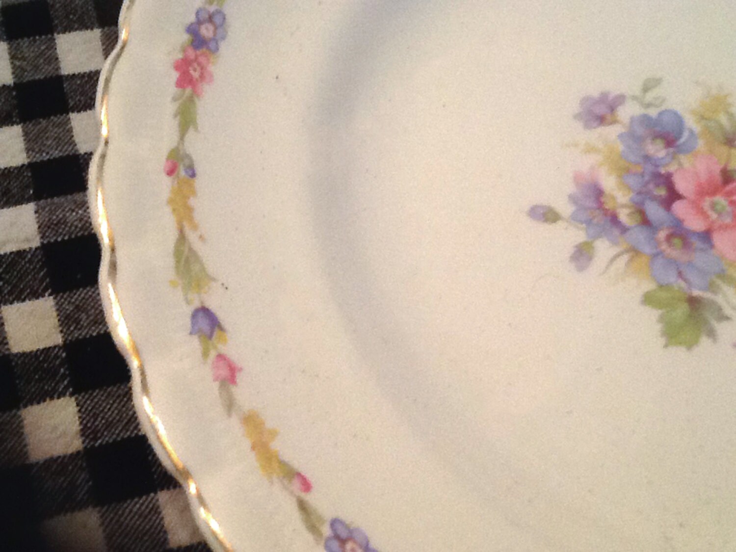 Antique (1912) J&G Meakin SOL Sunshine MEK150 hand-painted dinner plate ...