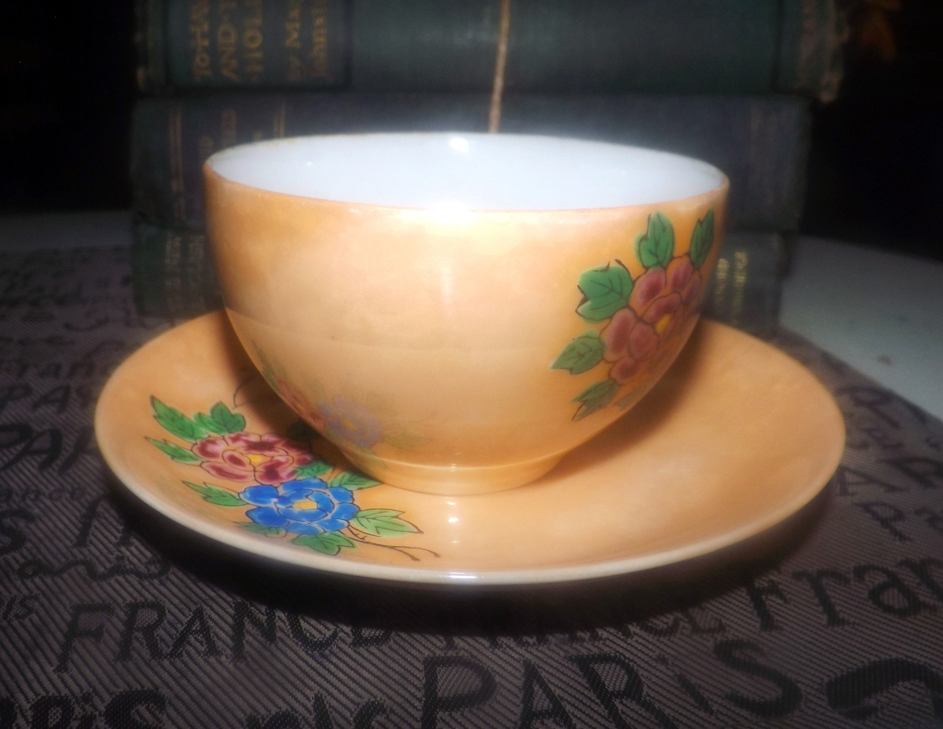 Early mid-century Occupied Japan | Nippon | hand-painted Nippon orange ...