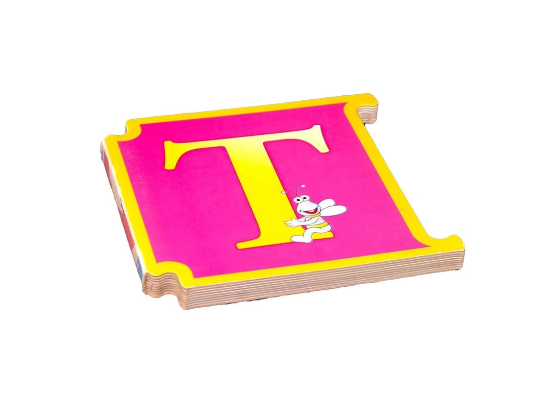 Sesame Street Letter T: Elmo's Ticklish T Interlocking Book. Abcs ...