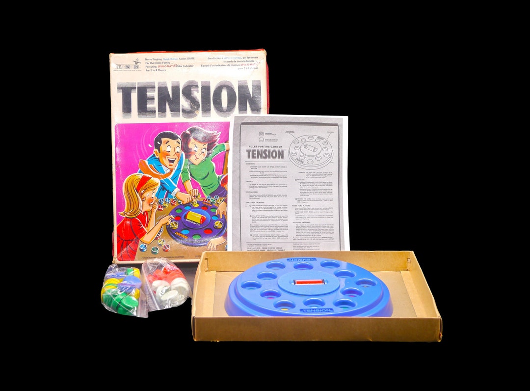 Tension Board Game Published Kohner Irwin Toys. Bilingual - Etsy