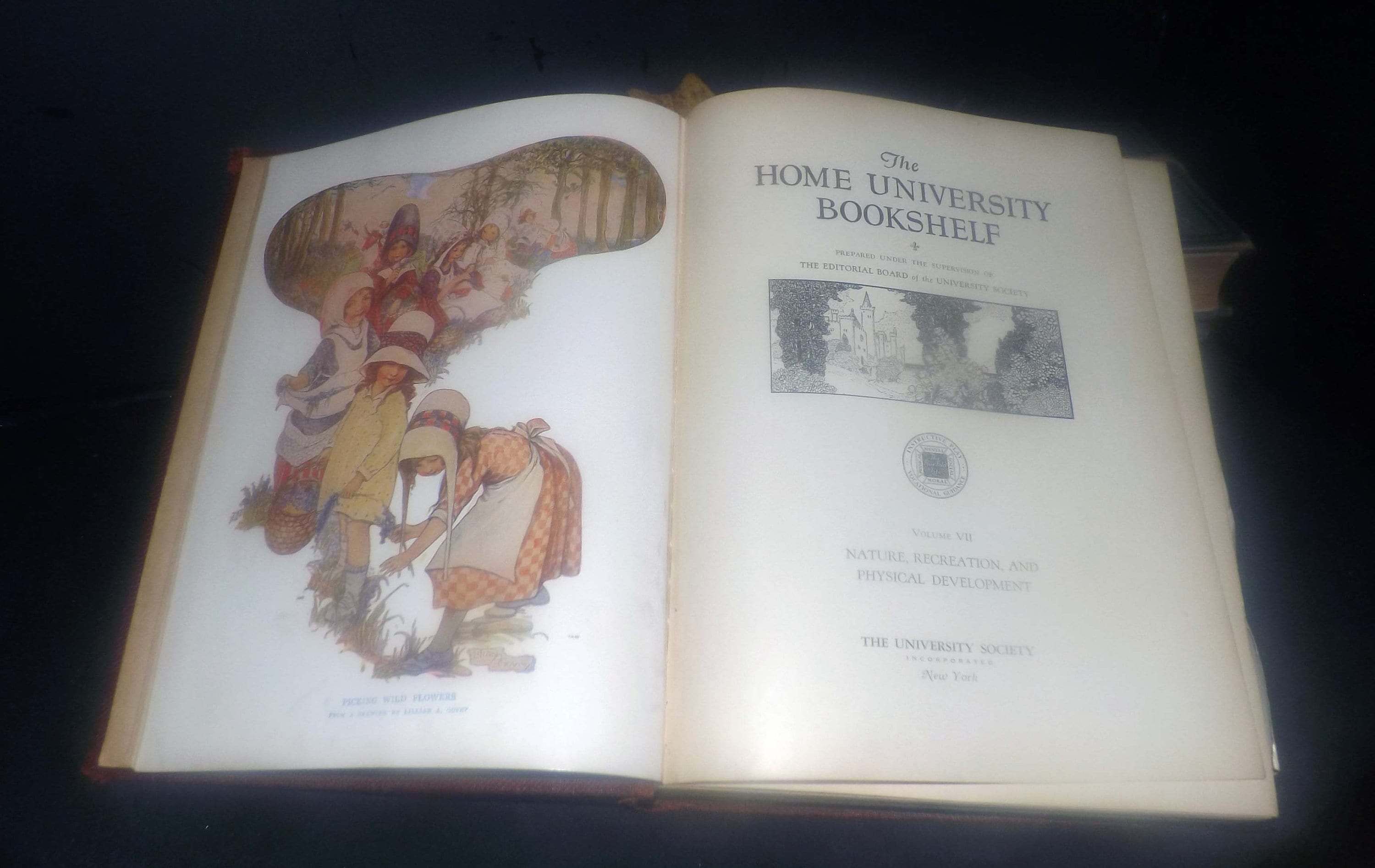Quite vintage (late 1930s) hardcover book Volume VII of The Home ...