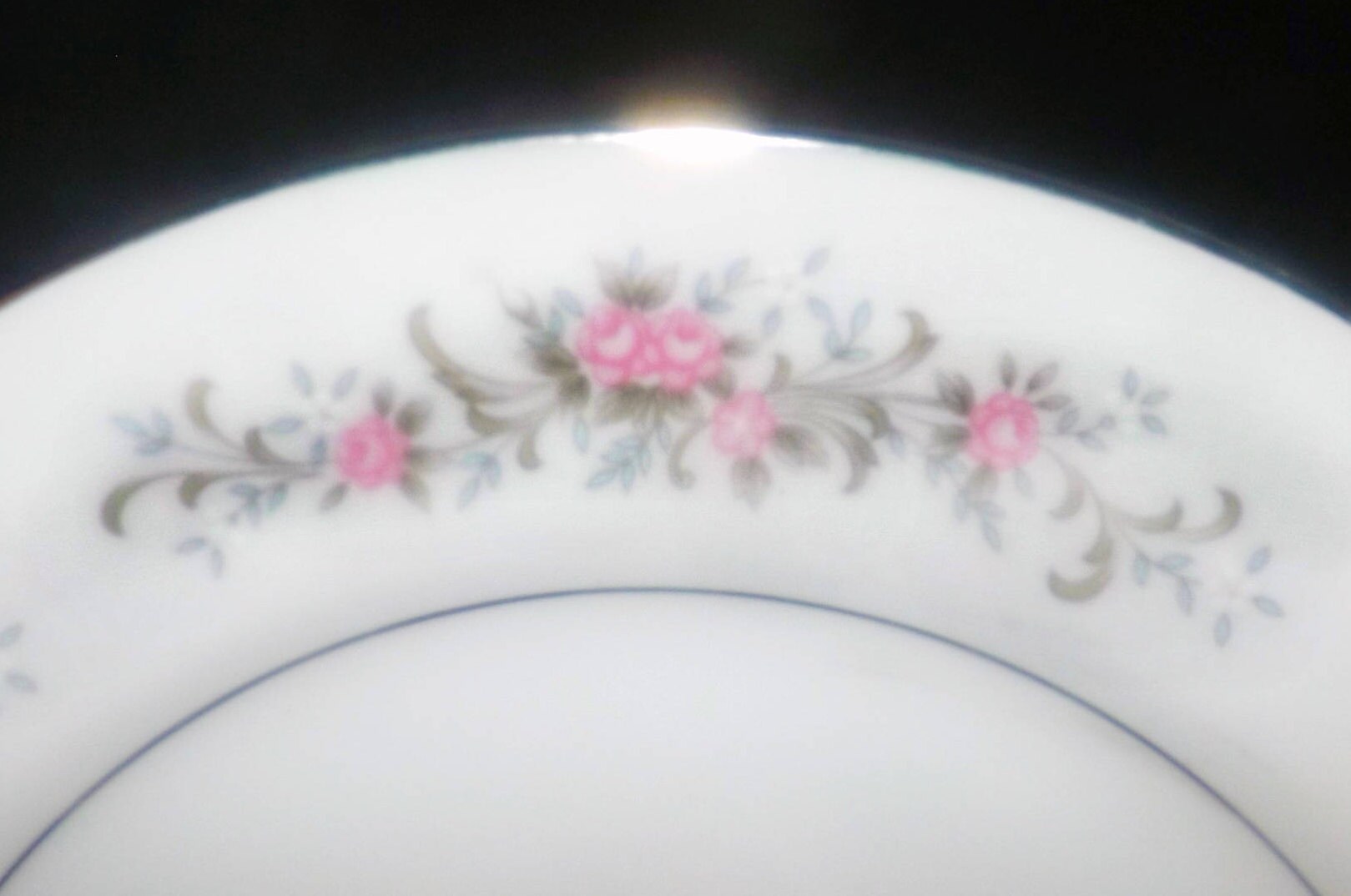 Set of vintage (1970s) Premiere Fine China Rose Garden 3740 salad or ...