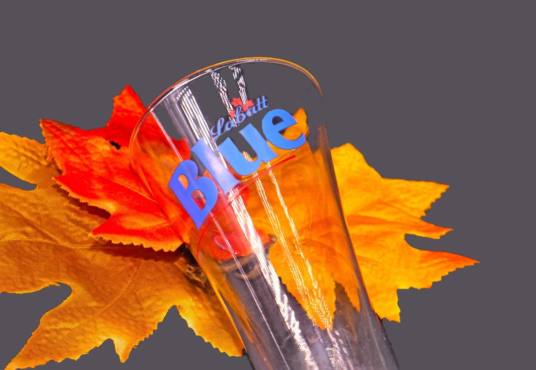 Vintage Labatt Blue Pint Glass: Etched Canadian Beer Collectible - Etsy ...