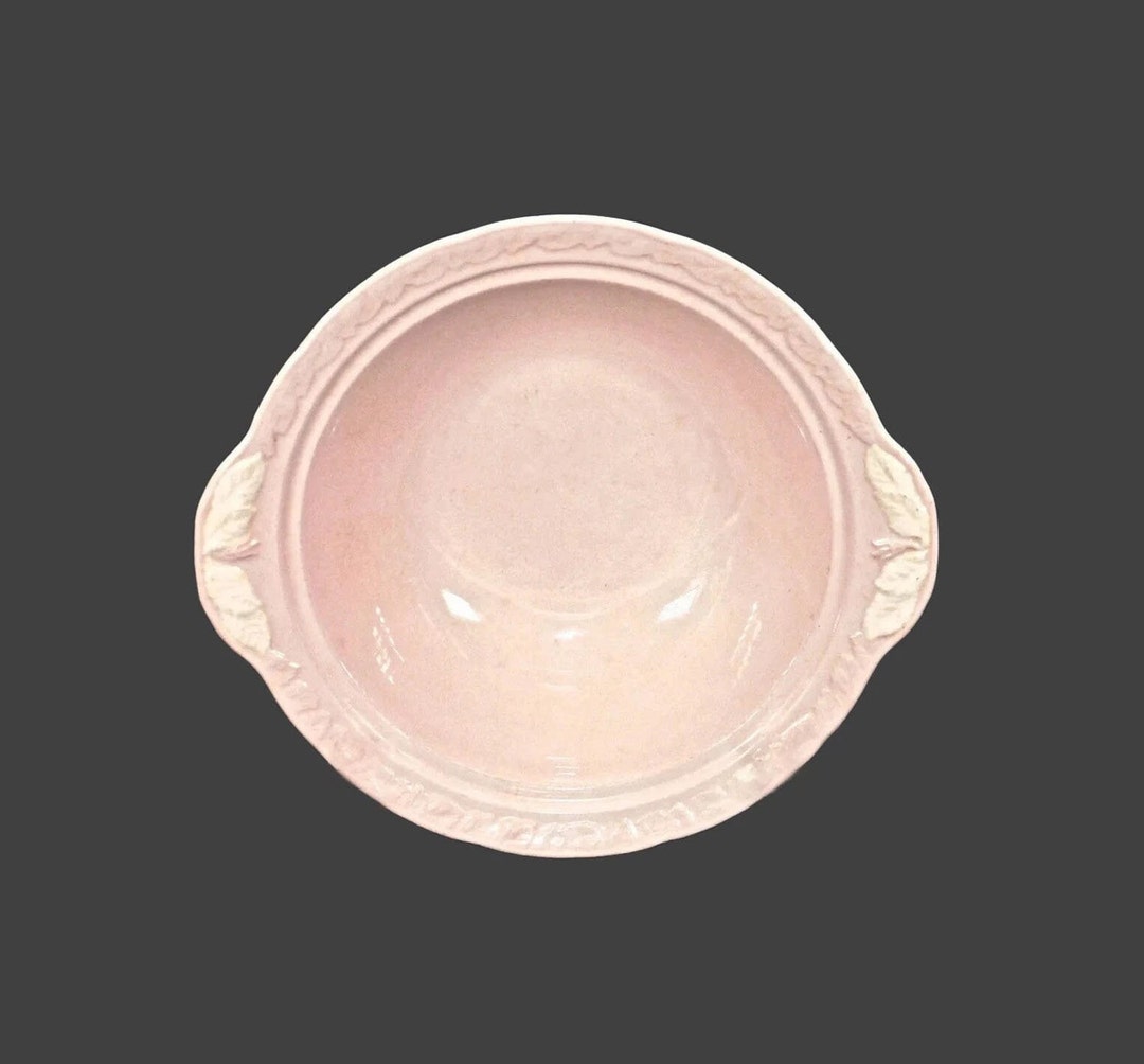 Sovereign Potters Rosewood Pink Round, Rimmed, Lugged Serving Bowl. - Etsy