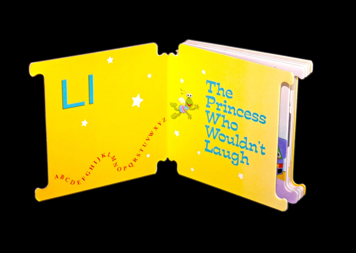 Sesame Street Letter L: the Princess Who Wouldn't Laugh - Etsy Canada