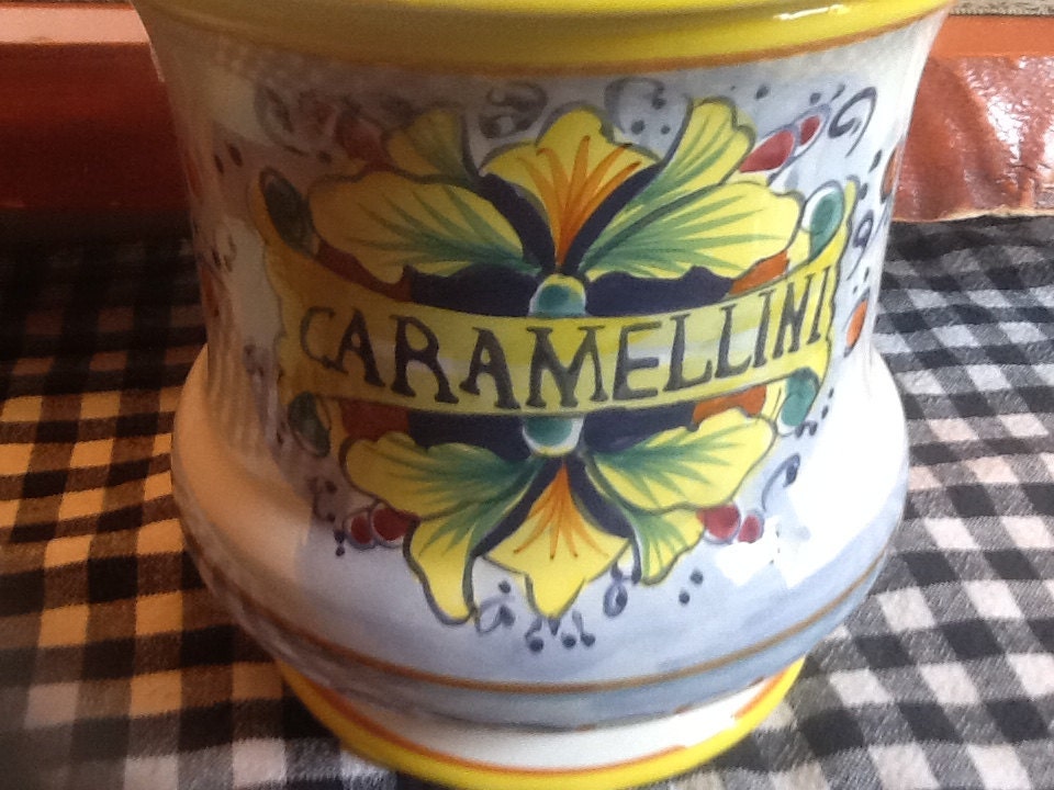 Vintage Chino Fine Quality ceramic bons-bons/cookie jar with vacuum ...