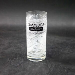 Sambuca Romantica Molinari "the Liquor of Ancient Rome" Etched-glass ...