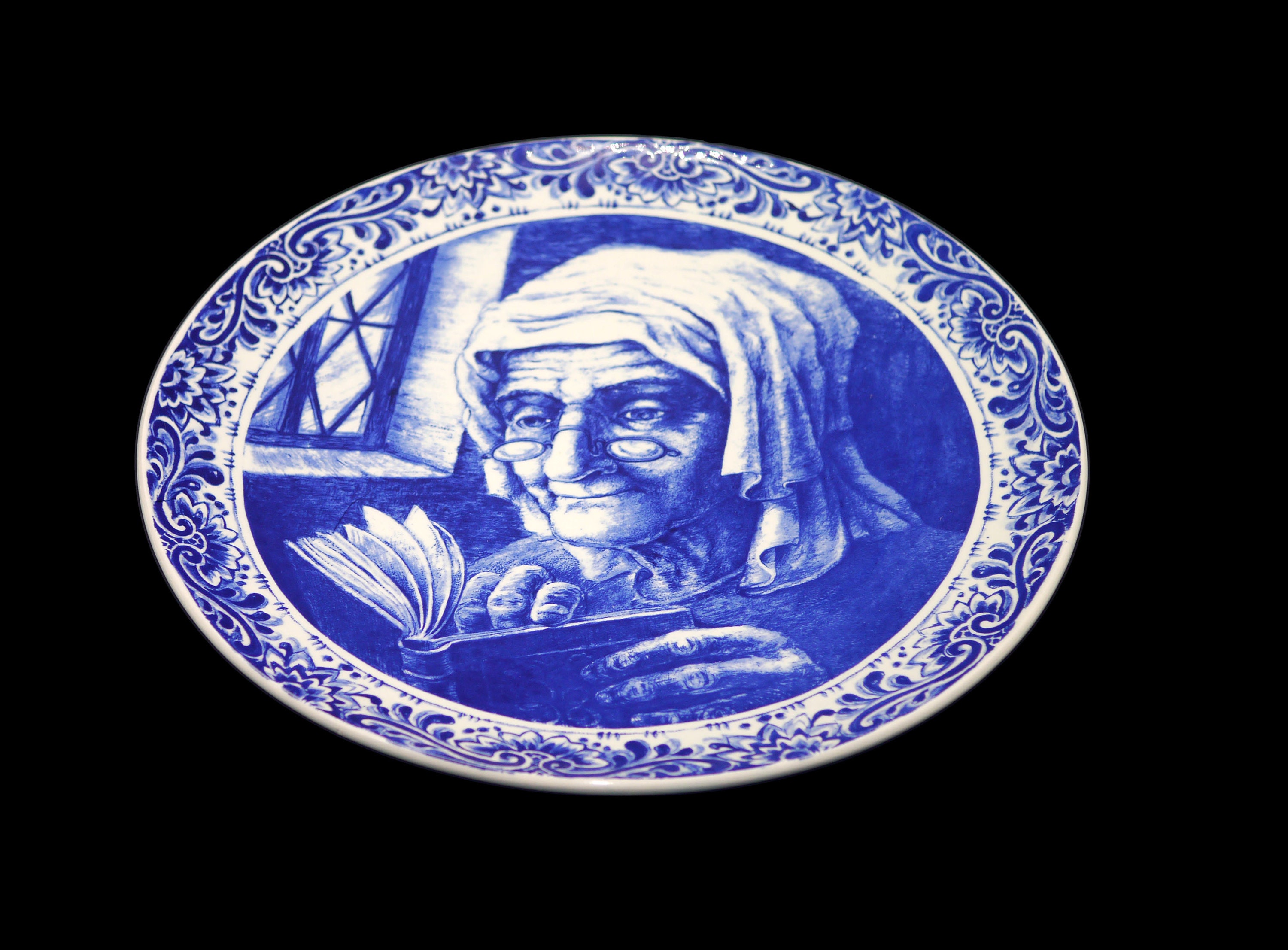 Pair of vintage Boch Freres | Royal Boch La Louviere hand-painted Delft ...