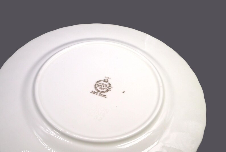Vintage Minton Marlow Gold H-5017 Bread Plates Made in England. 4 ...