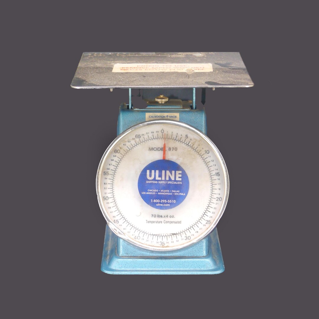 Vintage Uline Parcel Scale: 70 Lbs Capacity, Taiwan Made - Etsy