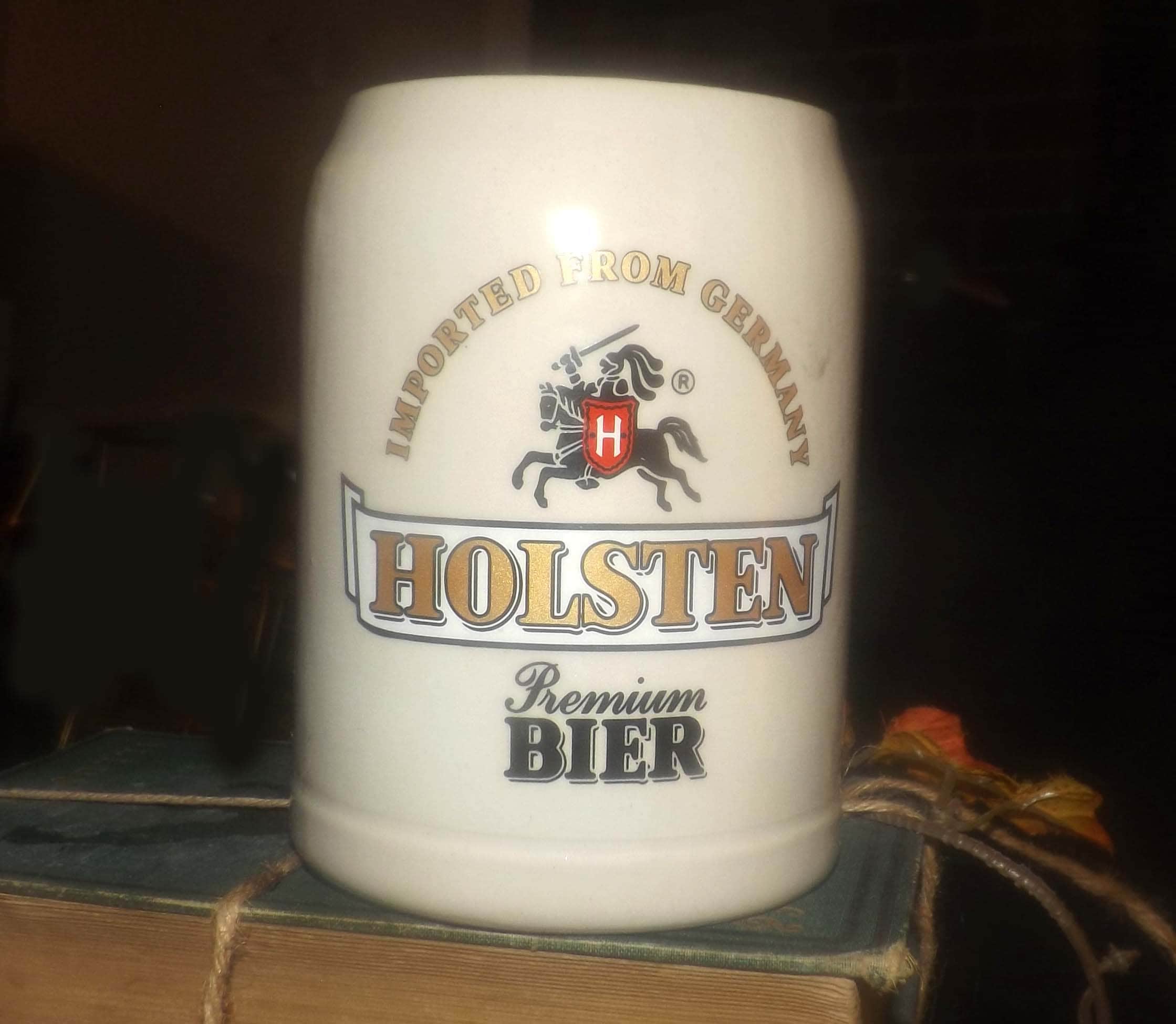 Vintage (1982) Holsten Premium Bier | Henninger Beer stoneware stein ...