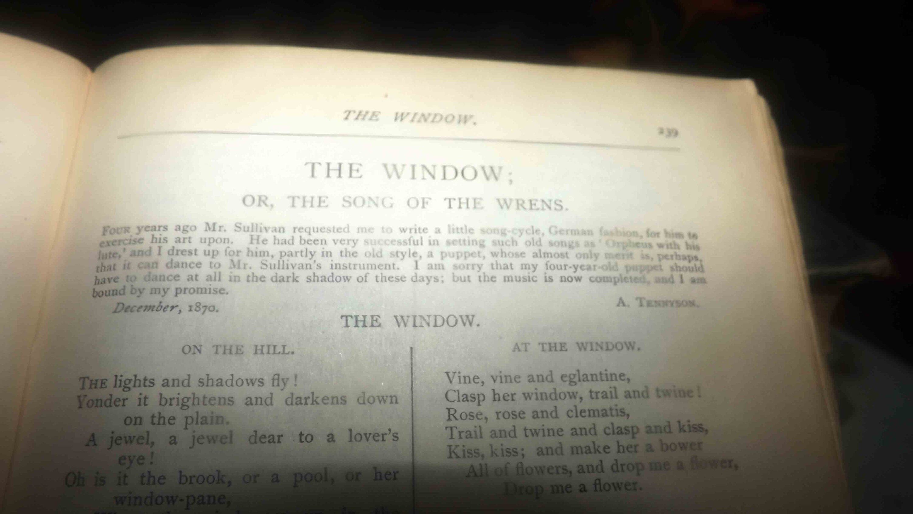 Antique (1907) hardcover poetry book The Works of Alfred Lord Tennyson ...