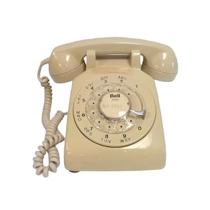 Bell Telephone Rotary Dial Phone. Choice of Color. CD500 Made in Canada ...