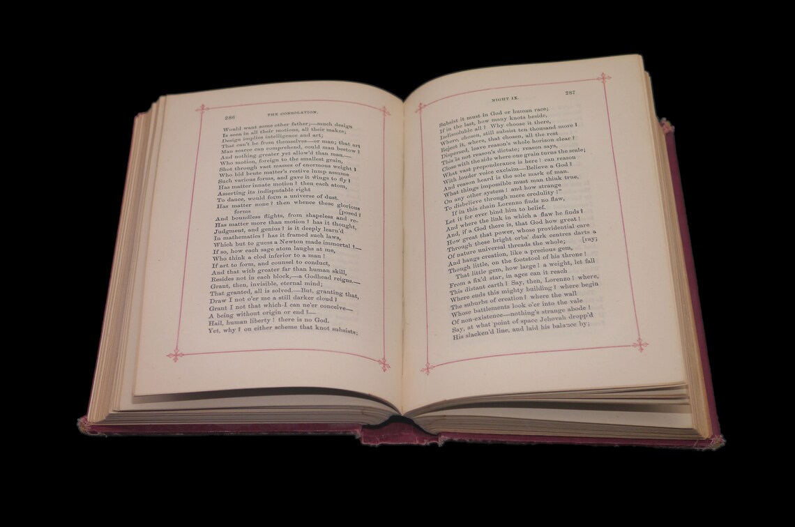 Antiquarian Victorian Era 1890s Hardcover Poetry Book. the - Etsy Canada