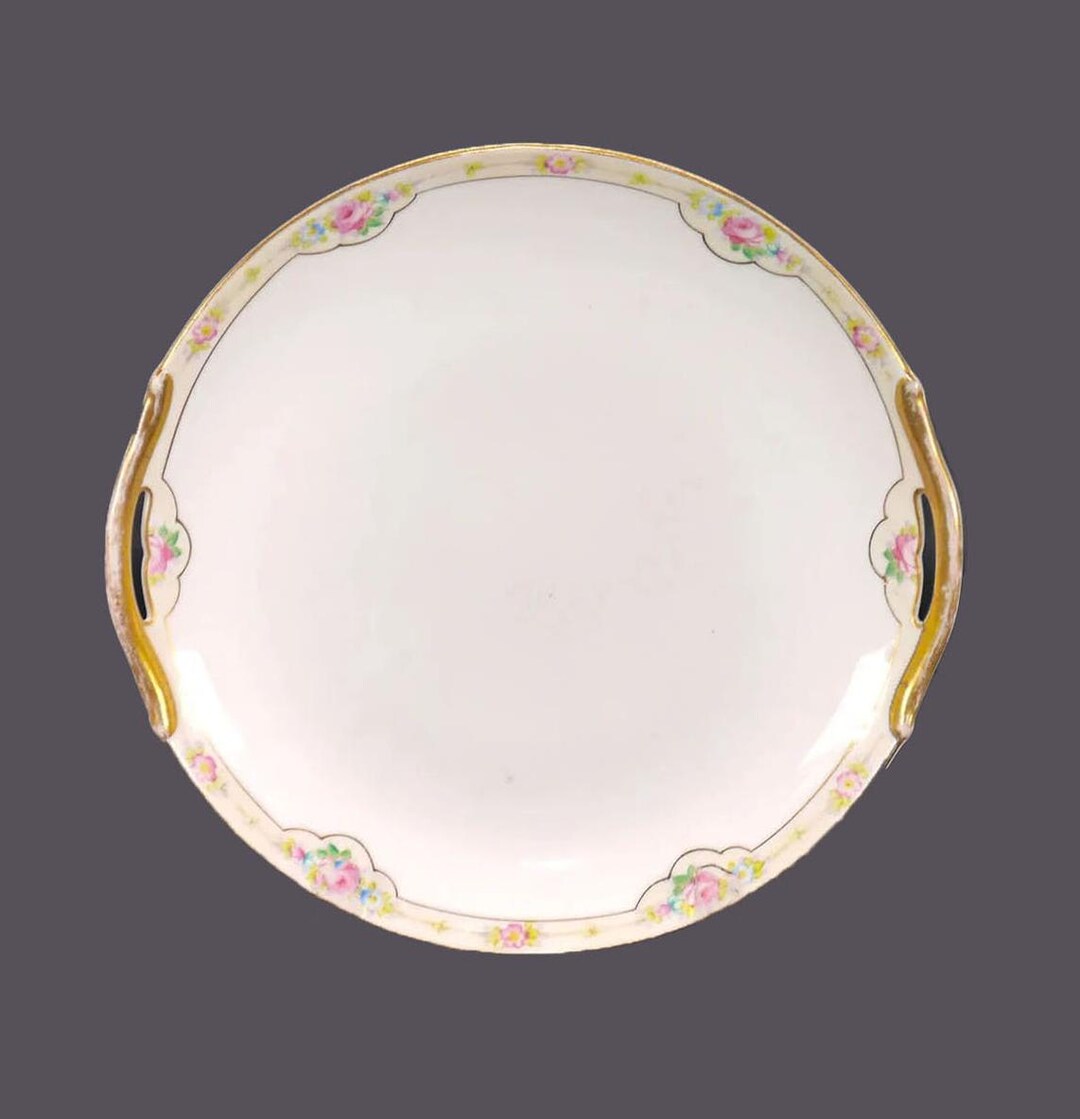 Antique Morimura | Noritake | Hand-painted Nippon Lugged Cake or Cookie ...