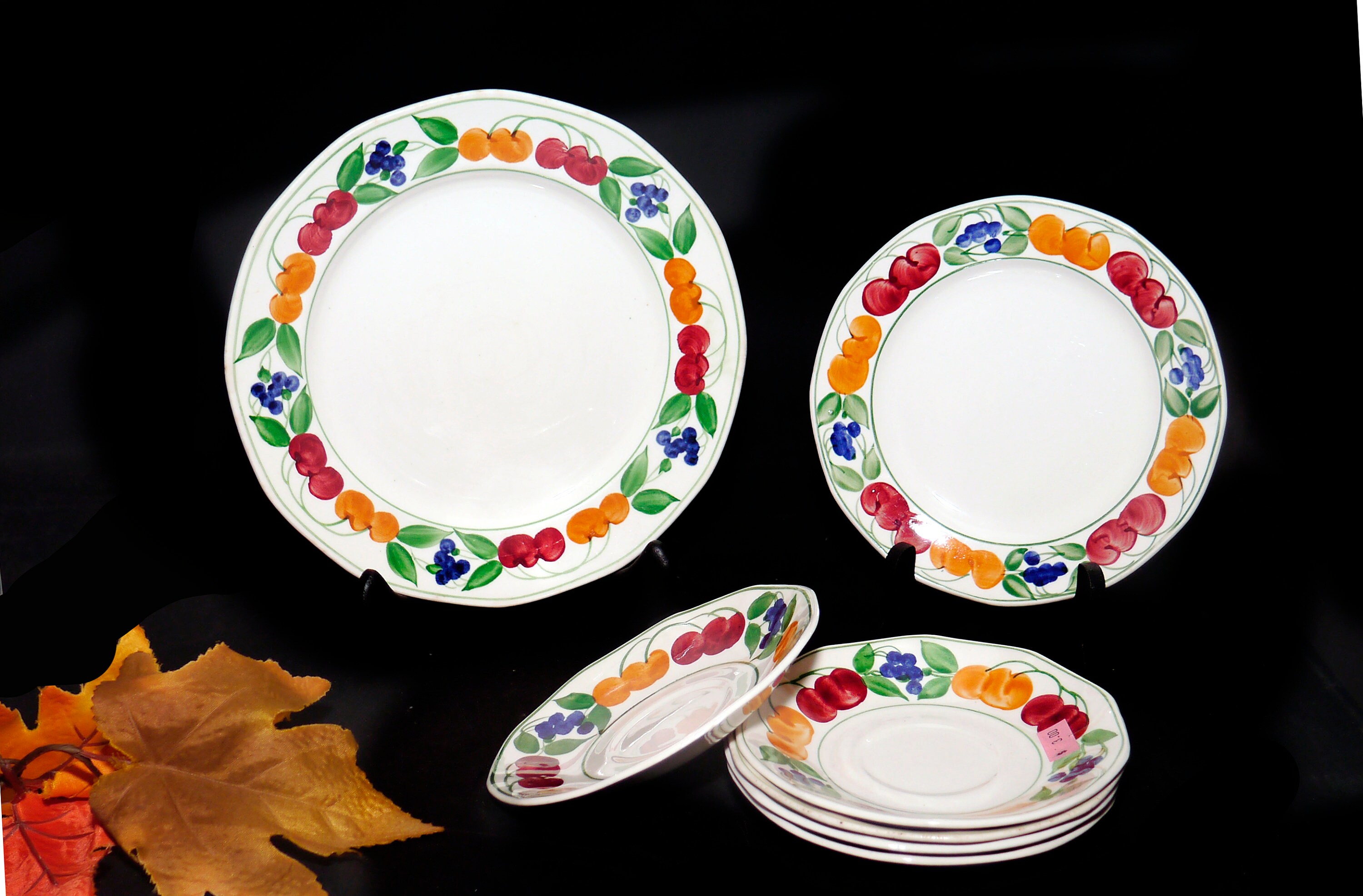 Set of seven pieces of mid-century Barker Brothers | Royal Tudor Ware ...