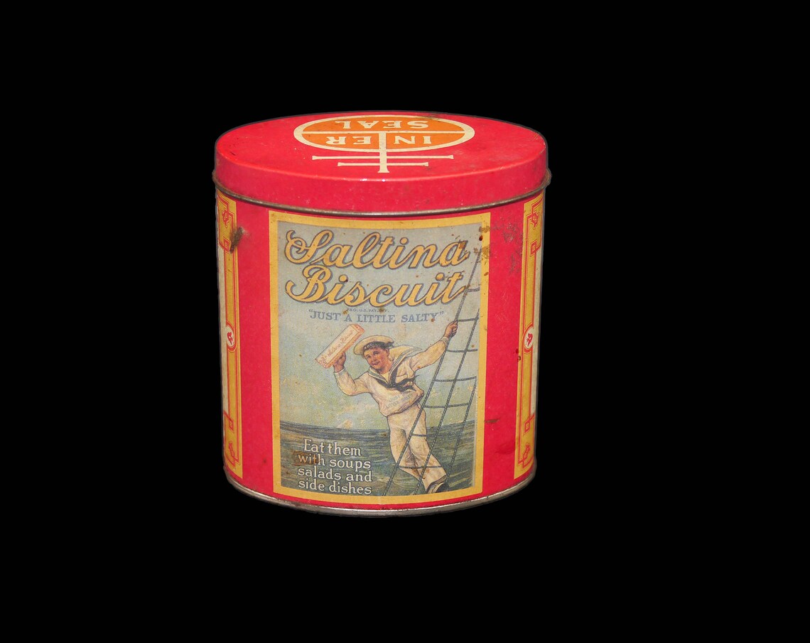 Nabisco Saltina Biscuits Sailor Boy just a Little - Etsy