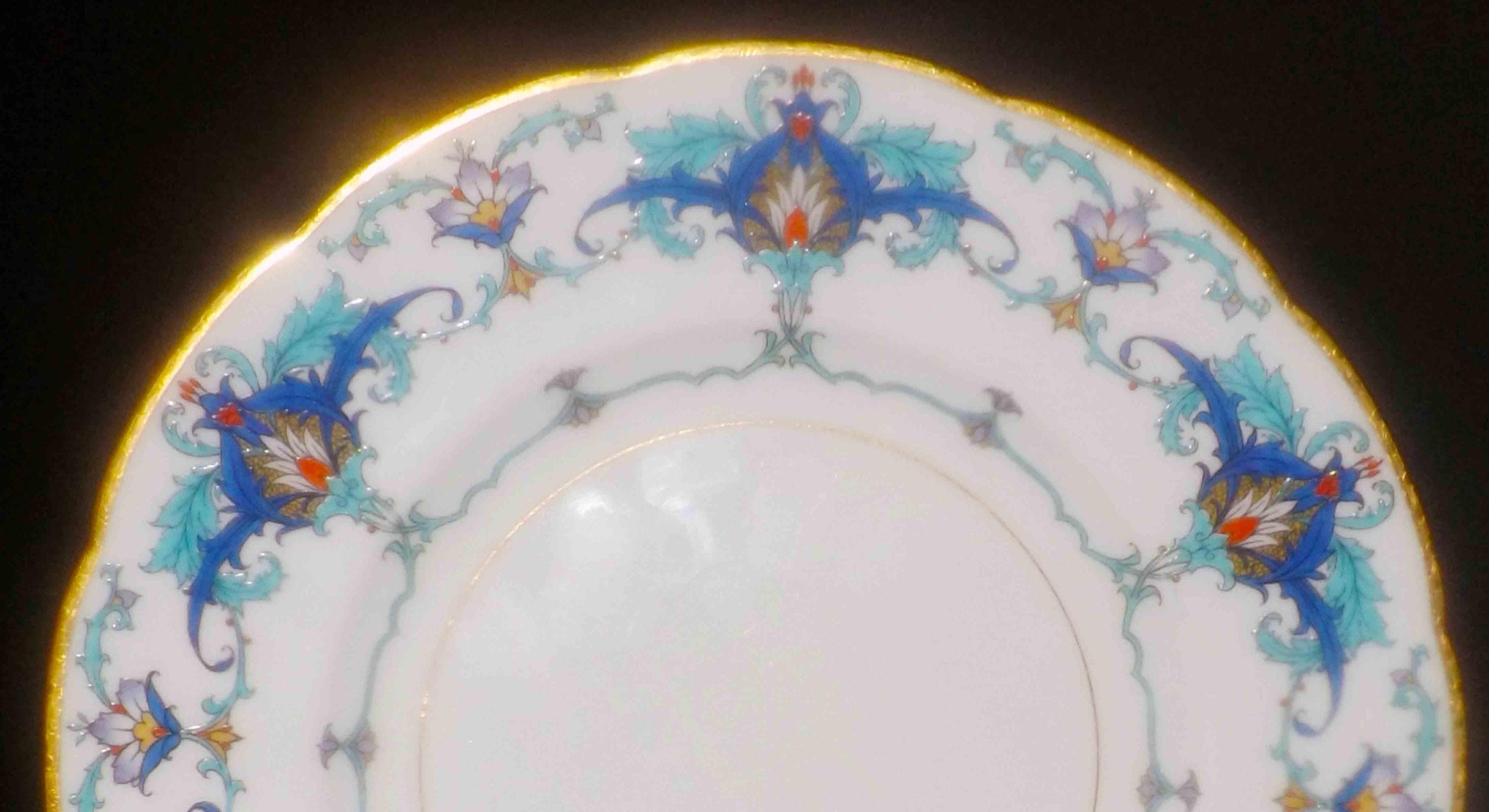 Antique (c. 1891-1902) Mintons | Minton PA9539 hand-painted dinner ...