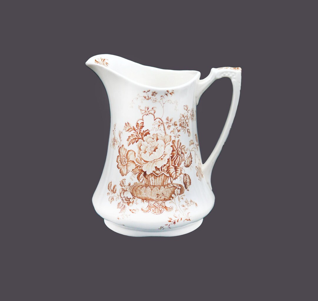 Alfred Meakin Charlotte Brown 32 Oz Pitcher Made in England. Great for ...
