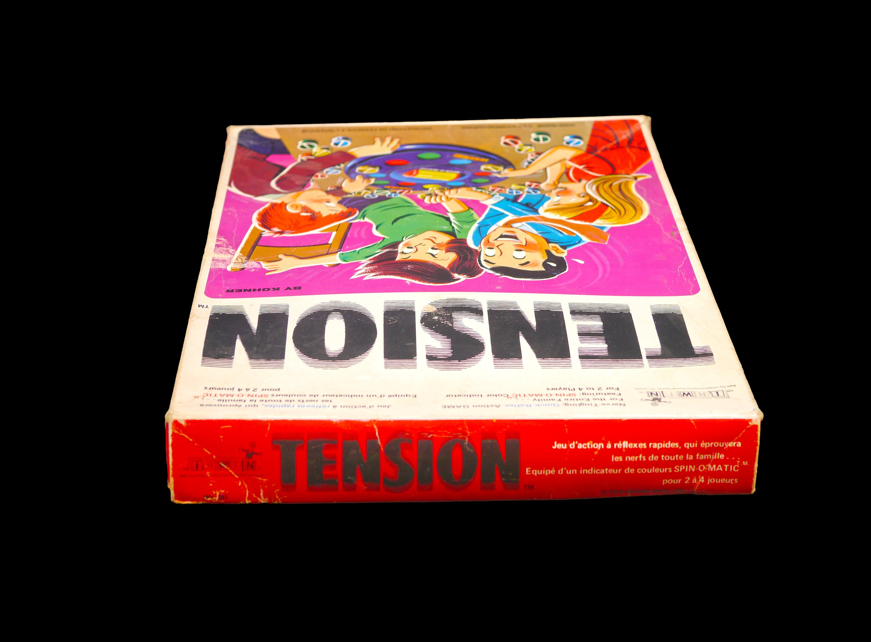 Tension board game published Kohner | Irwin Toys. Bilingual Canadian ...