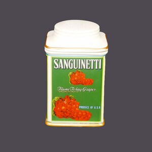 Sanguinetti Flame Tokay Grapes Canister With Vacuum-seal Lid. Oneida ...