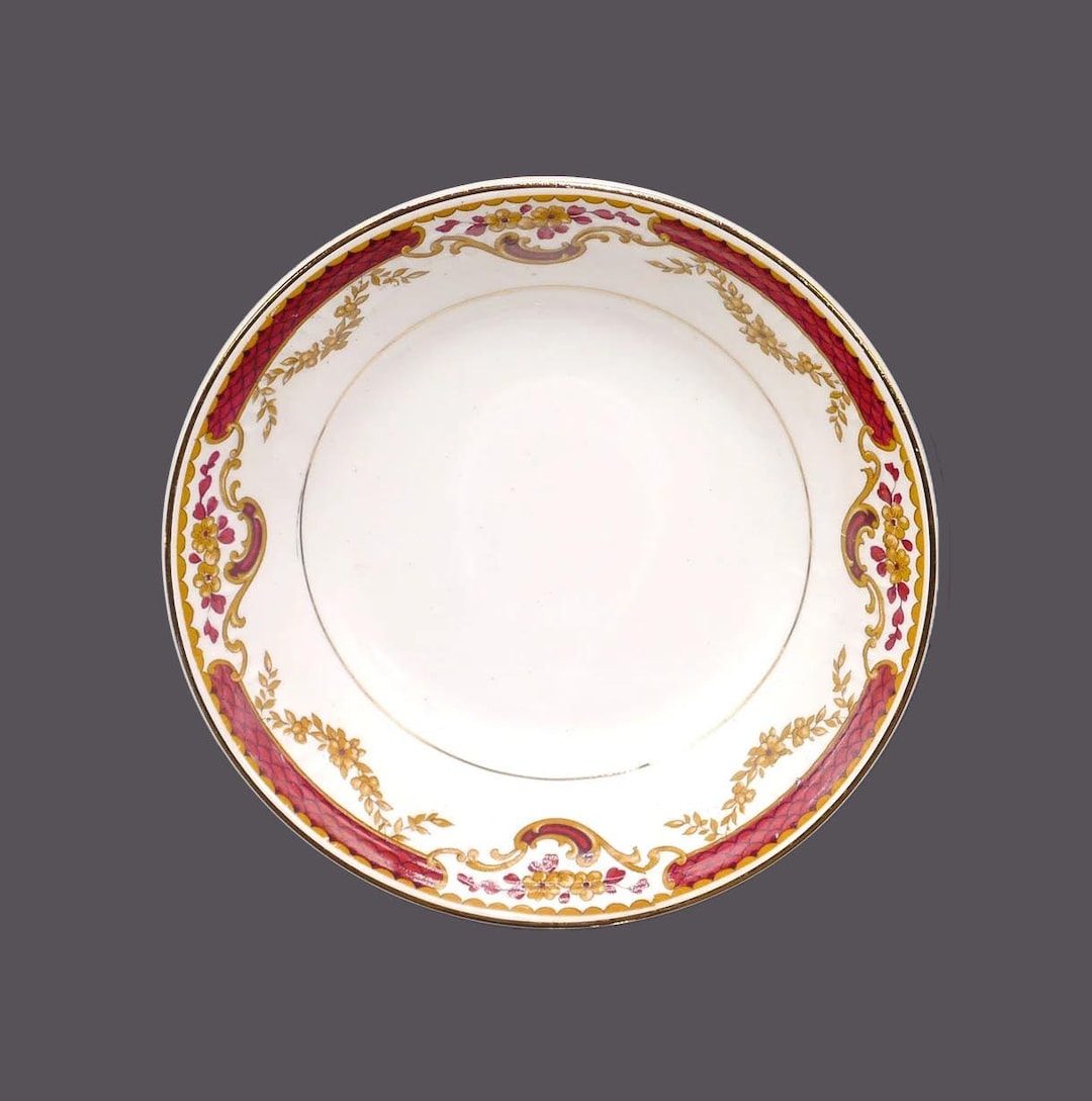 Art-deco Era John Maddock Royal Fruit Nappie, Dessert Bowl. Embassy ...