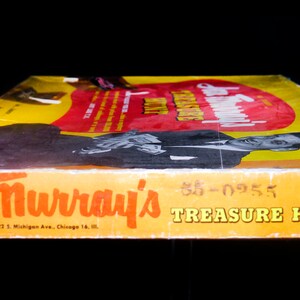 Mid-century Jan Murray's Treasure Hunt Board Game - Gardner Games ...