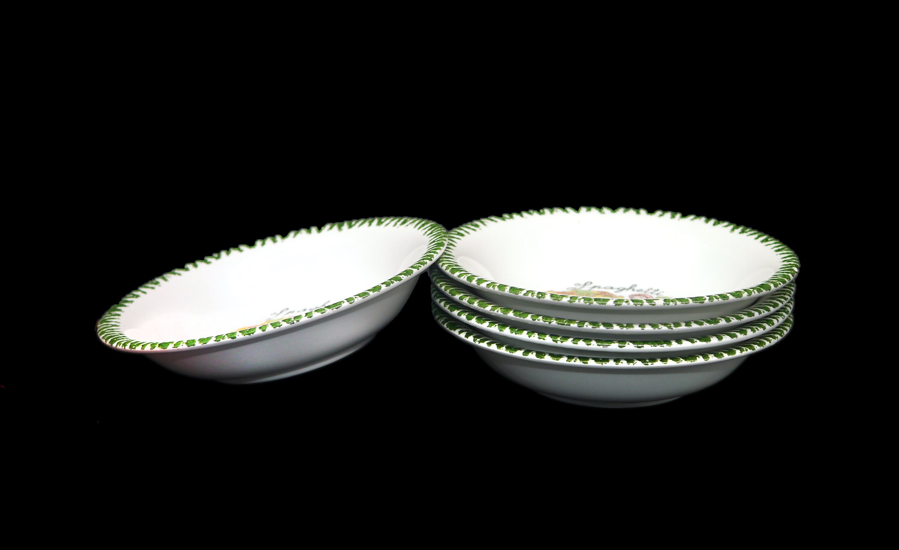 CMS Italy pasta bowl set. Large serving bowl, five individual pasta ...