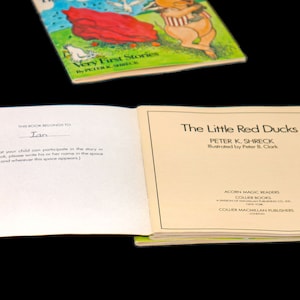 Four Volumes of Acorn Magic Readers Children's Very First Stories Books ...