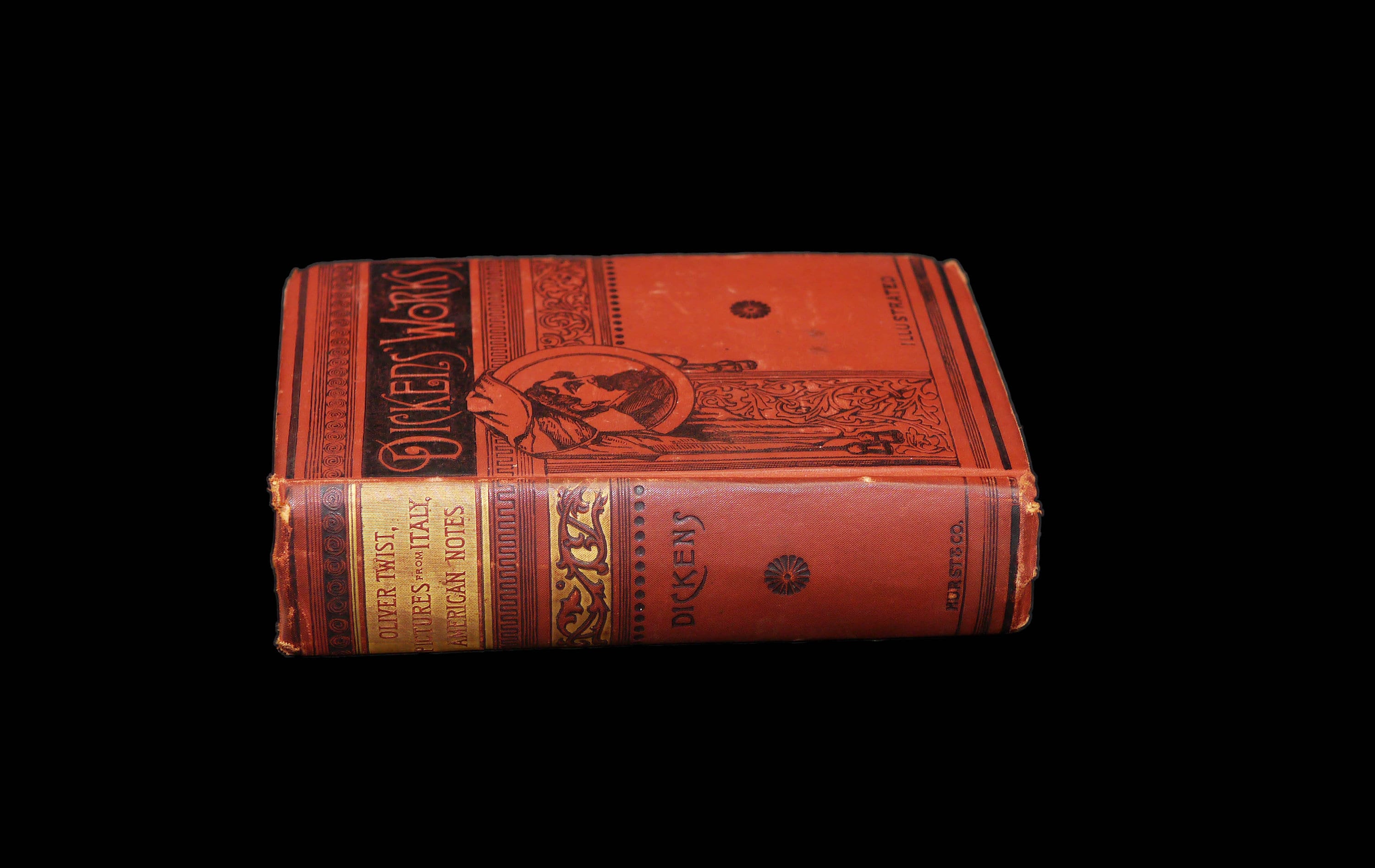 Antiquarian Illustrated Hard Cover Book Dickens Works - Etsy