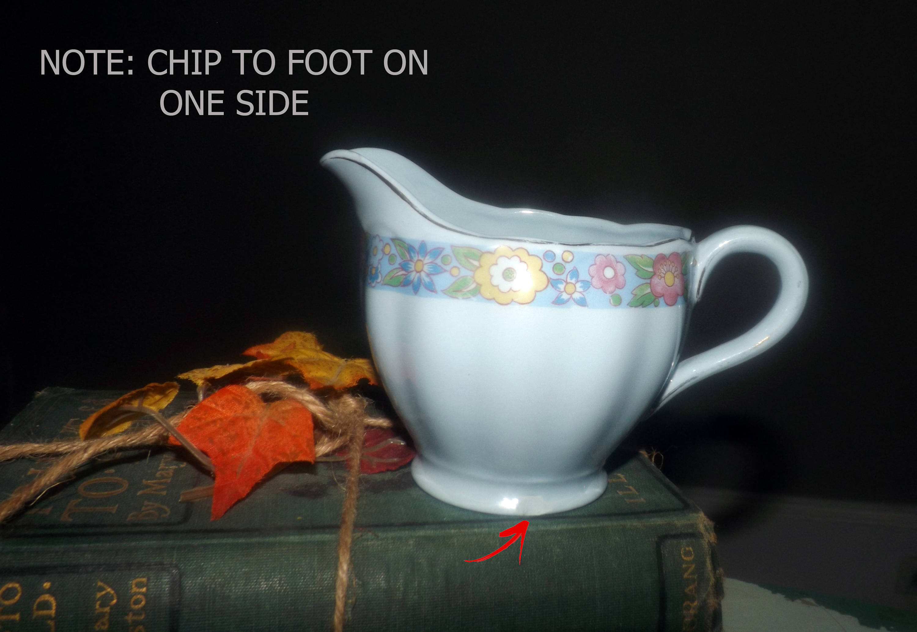 Early mid-century Grindley Rainbow creamer or milk jug. Lupin Petal ...