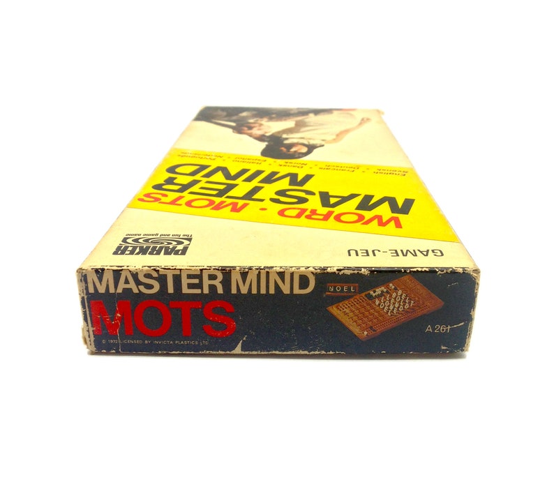 Word Mastermind Board Game Published 1972 by Parker Brothers - Etsy Canada