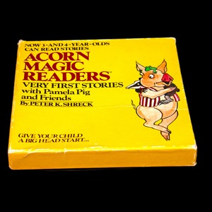 Four Volumes of Acorn Magic Readers Children's Very First Stories Books ...