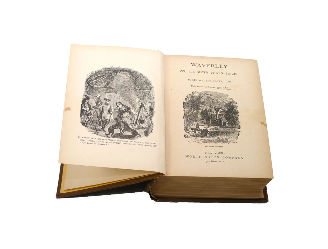 Antiquarian Book Woodstock (aka the Cavalier) Sir Walter Scott ...