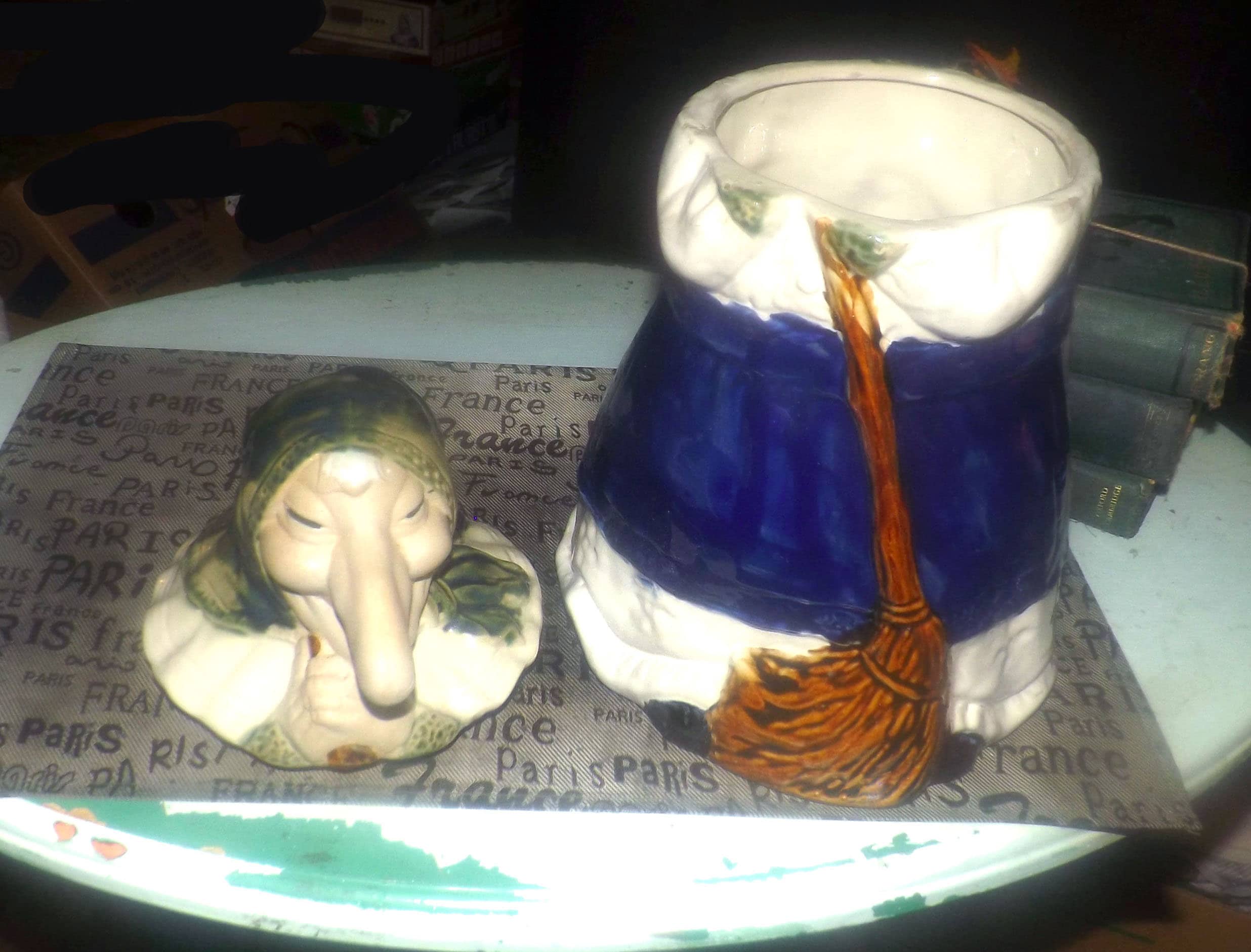 Vintage (1980s) R.J. Drinkwater Pottery Kitchen Witch | Baba Yaga ...