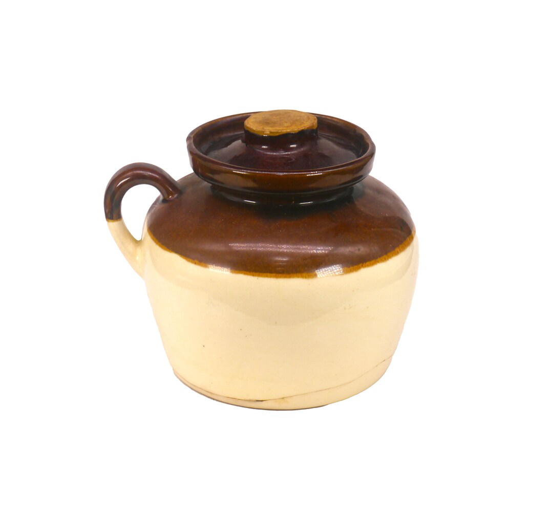 Antique Roseville Pottery Bean Pot: Pre-prohibition Era Ramsbottom ...