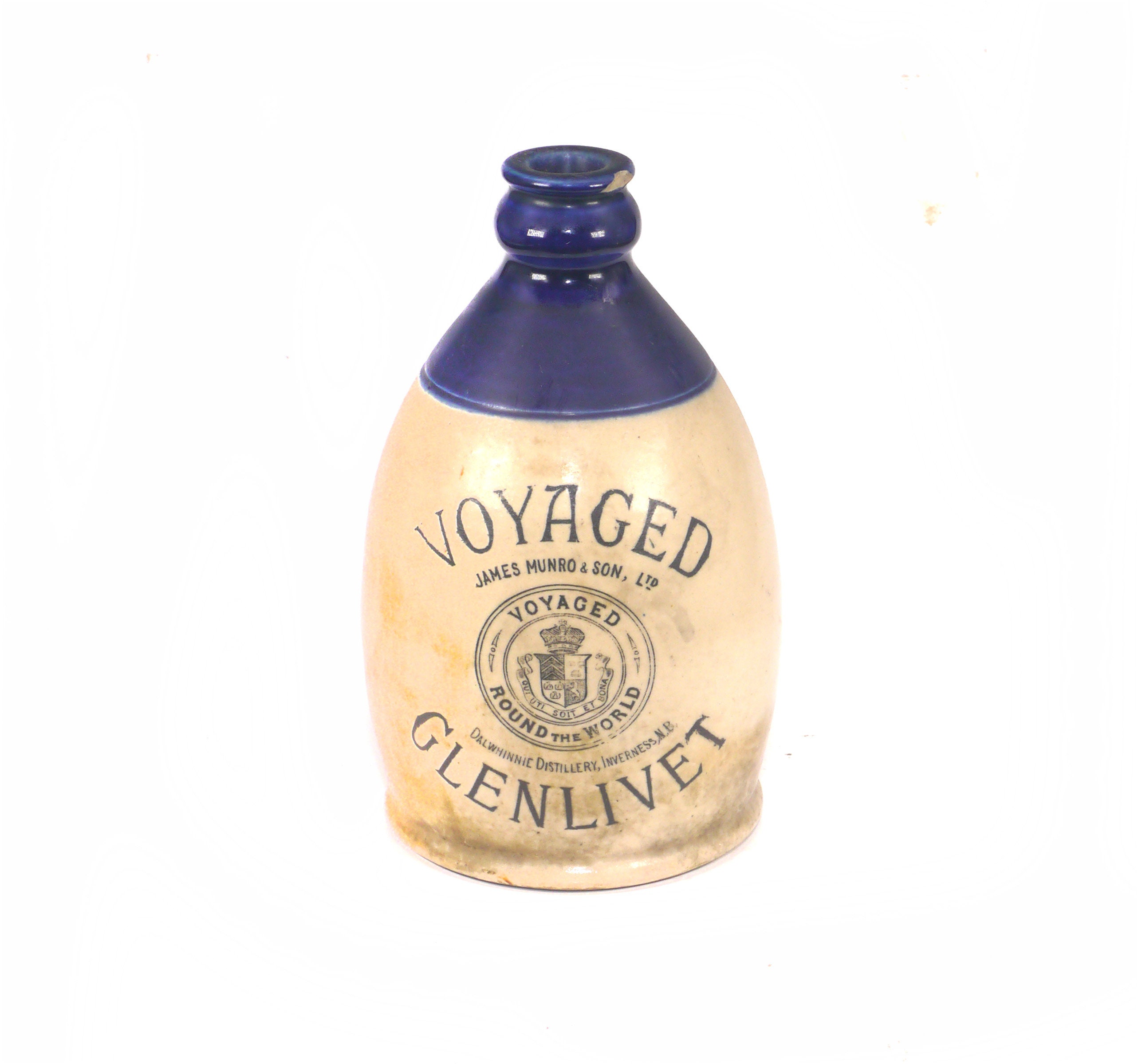 Buchan Pottery Portobello Pottery Edinburgh Scotland Glenlivet Voyaged ...