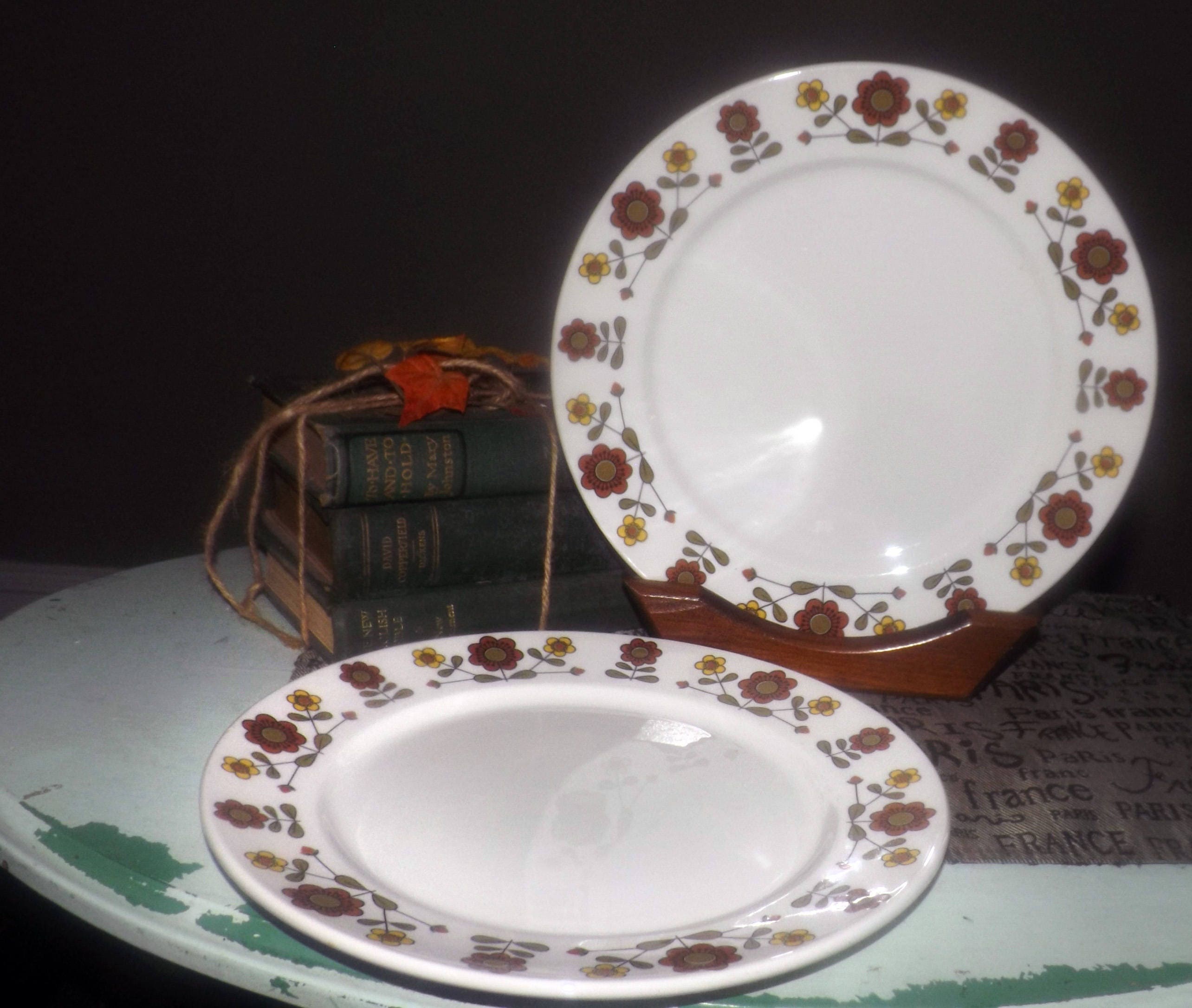 Vintage (1970s) Grindley Hotelware 10-72 dinner plate. Duraline ...