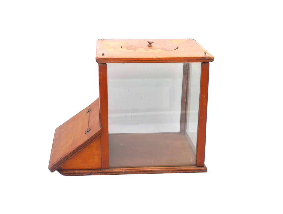 Edwardian-era Wooden General Store Biscuit Dispenser From - Etsy Canada