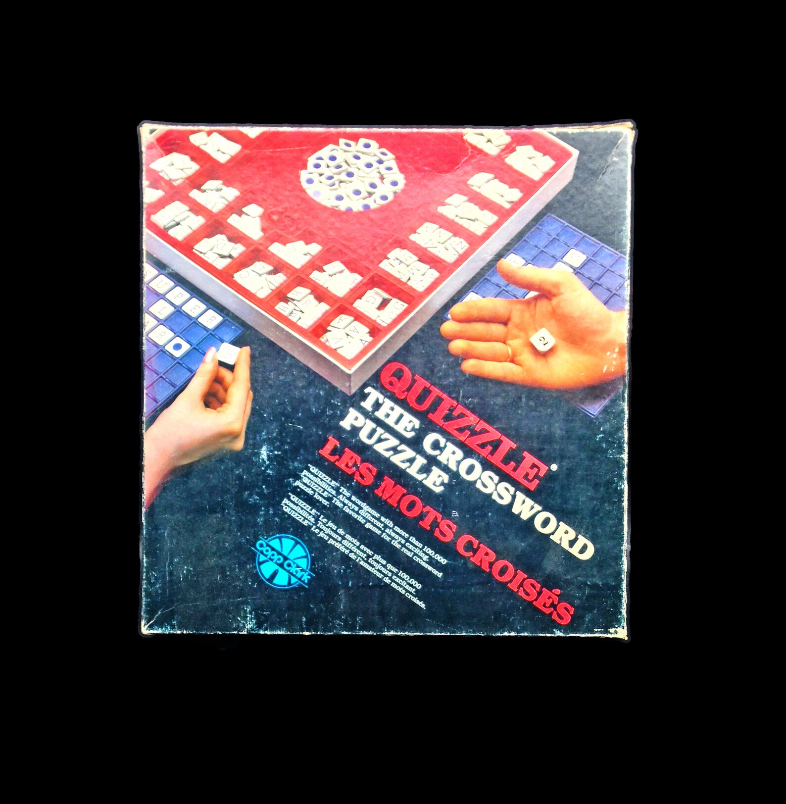 Quizzle Crossword Puzzle Board Game. Copp Clark Games. Made - Etsy Canada