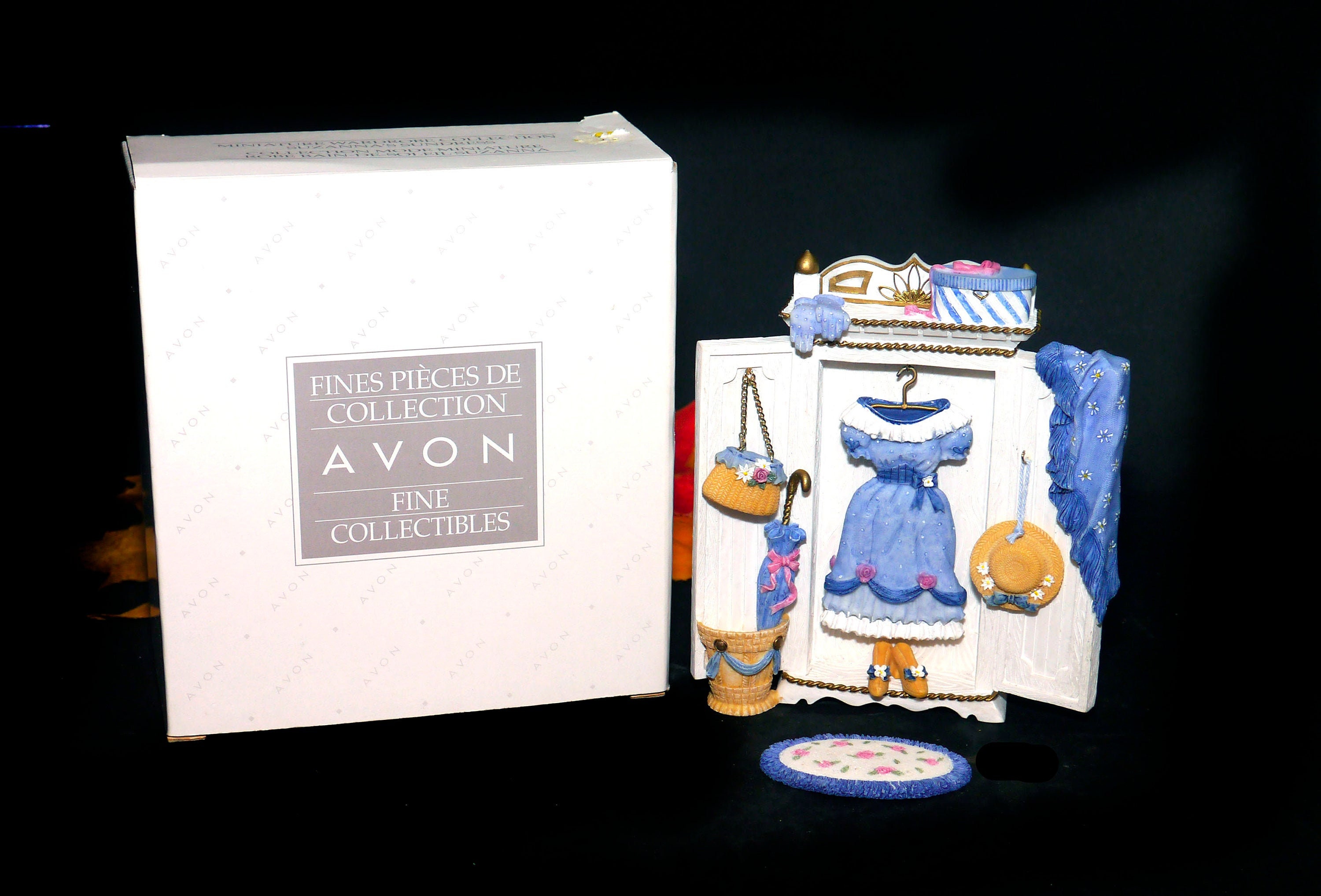Vintage (1994) Avon Miniature Wardrobe Collection Suzanna's Sundress ...