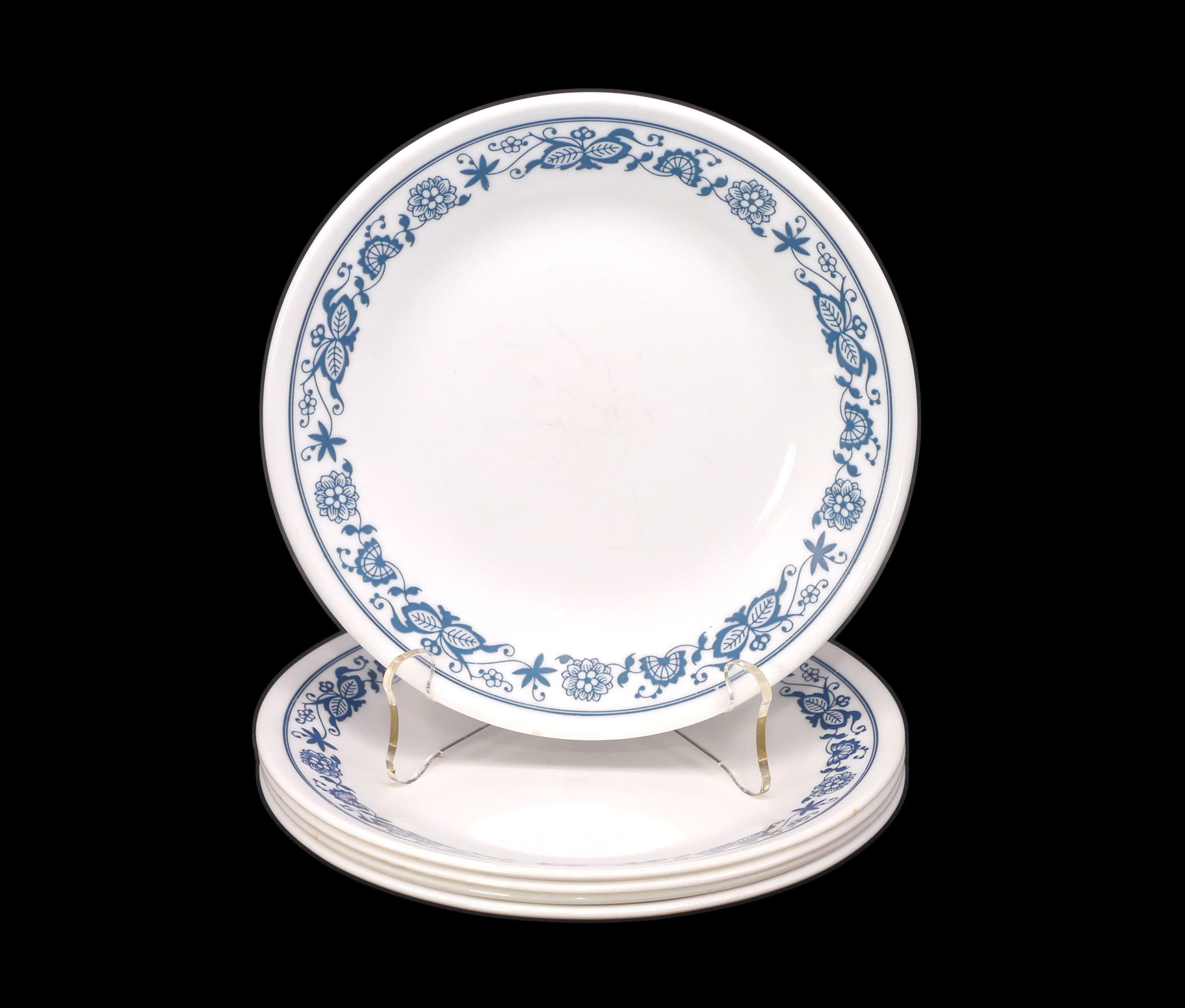 Five Corelle Corningware Old Town Blue bread plates. Vintage ...