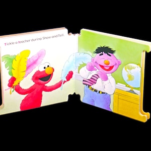 Sesame Street Letter T: Elmo's Ticklish T Interlocking - Etsy